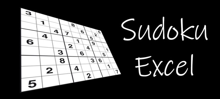 Sudoku Excel - EjerciciosMesa